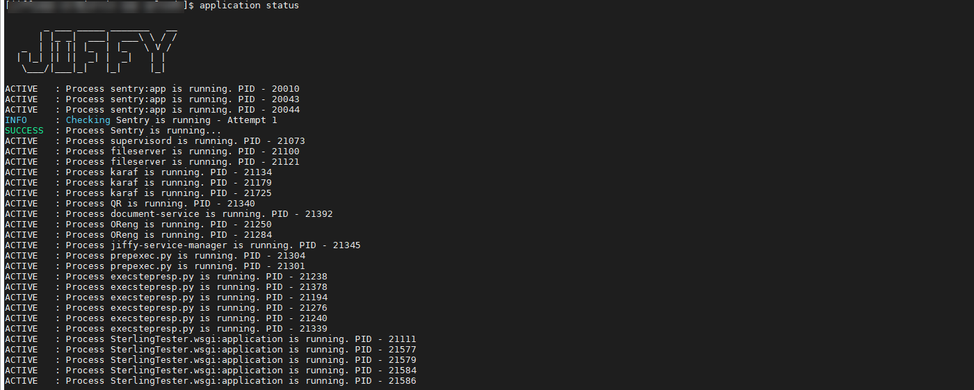 Start Core Application Server | JIFFY.ai